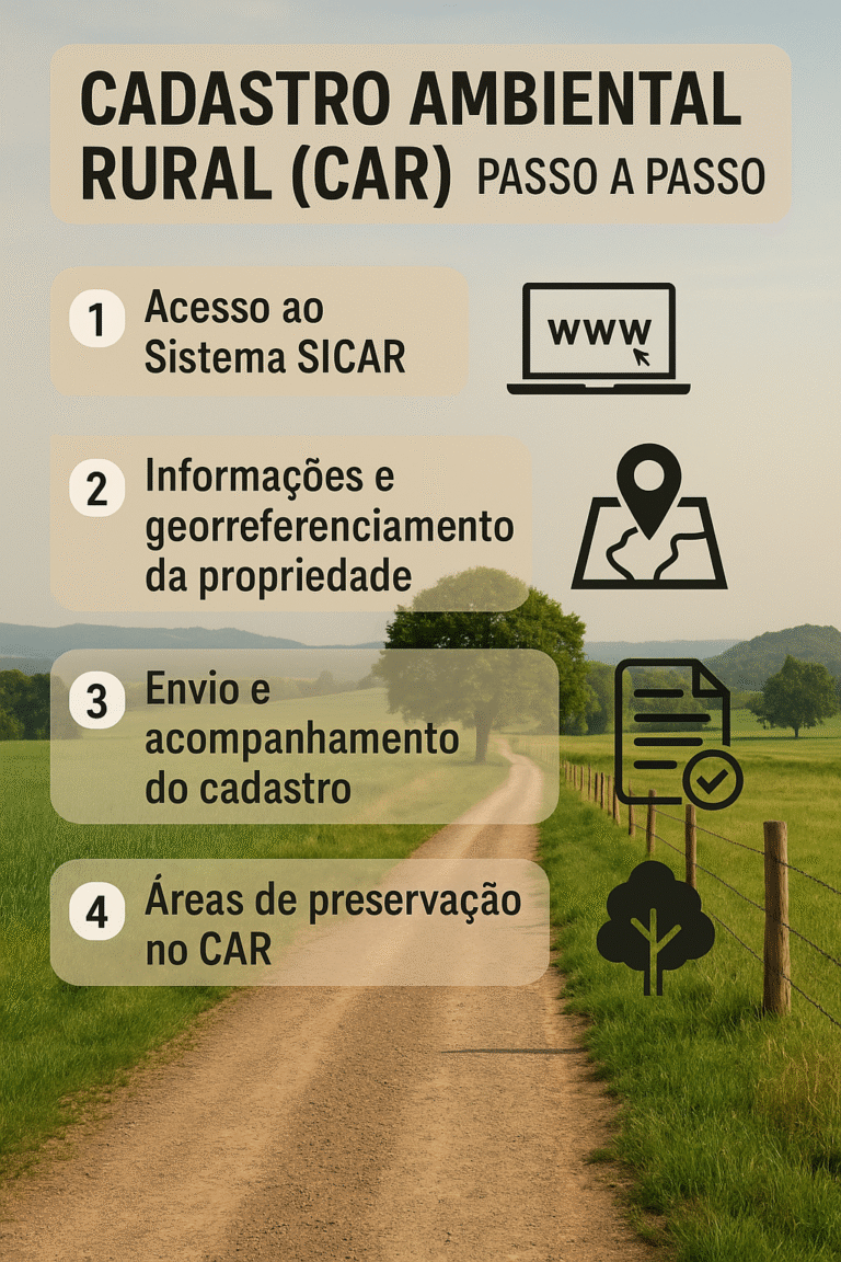 Cadastro Ambiental Rural (CAR) - Passo a Passo - Agropec Futuro